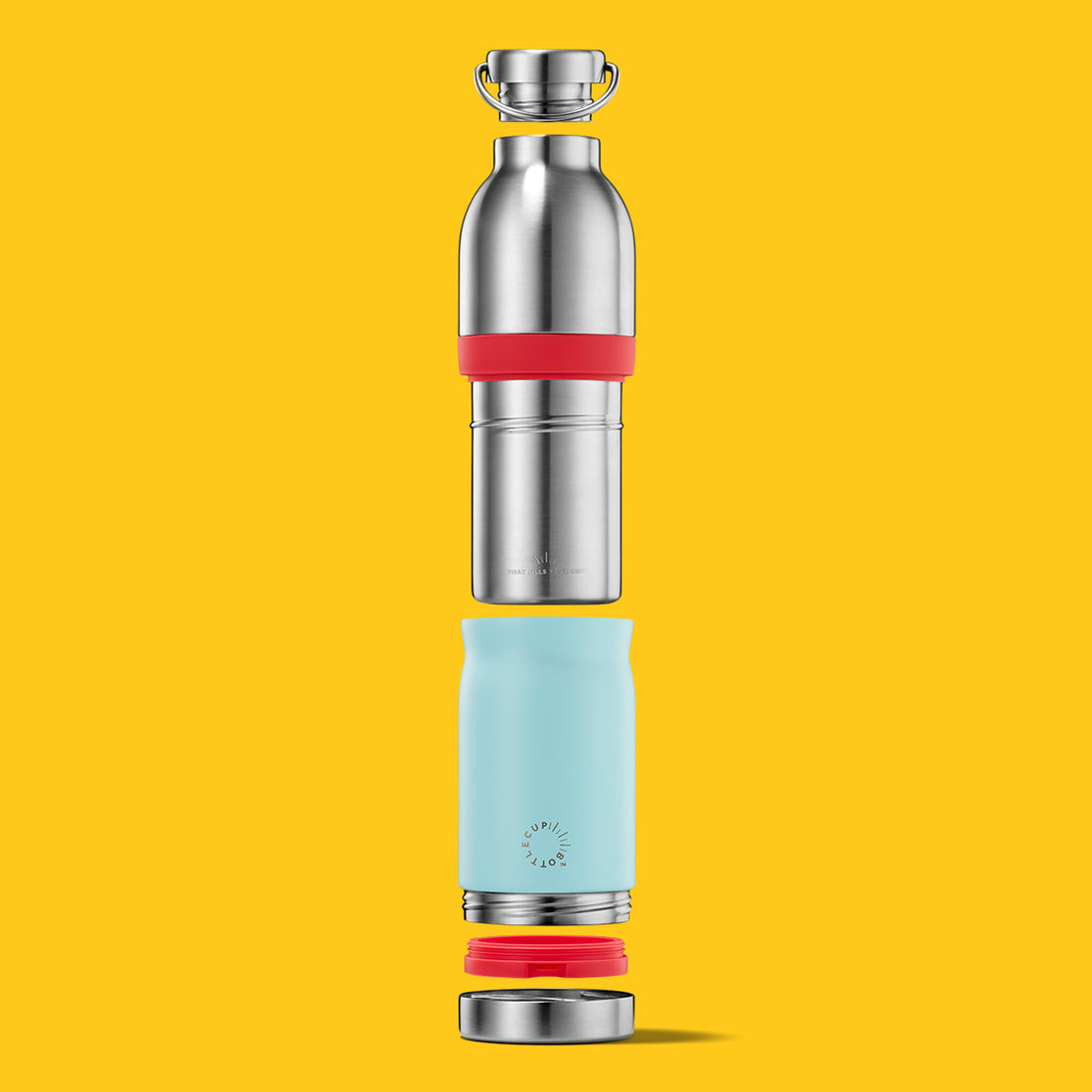 Bottlecup | Your 2in1 Reusable Water Bottle AND Coffee Cup