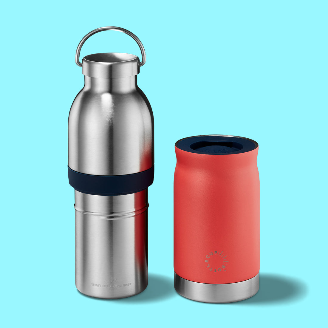 Bottlecup | Your 2in1 Reusable Water Bottle AND Coffee Cup